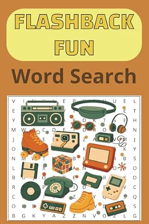 Flashback Fun Word Search Puzzle Book: Word Searches With Easy to Read ...