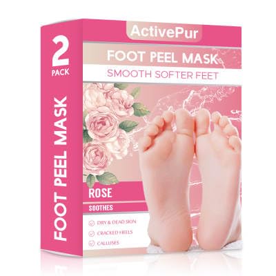 Amazon.com: ActivePur Foot Peel Mask - 2 Pack of Skin Exfoliating Foot ...