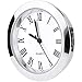 Amazon.com: 1-1/2 Inch (37 mm) Round Quartz Clock Insert with Roman ...