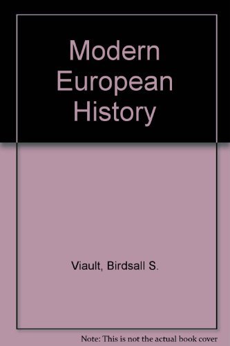 Modern European History: Viault, Birdsall S.: 9780070674332: Amazon.com ...