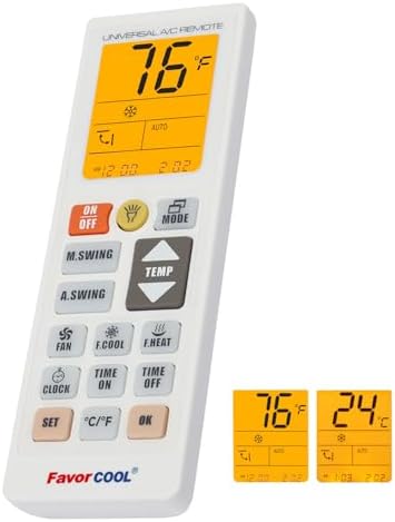 Amazon.com: Universal AC Remote Control - All in One LCD for Mitsubishi ...