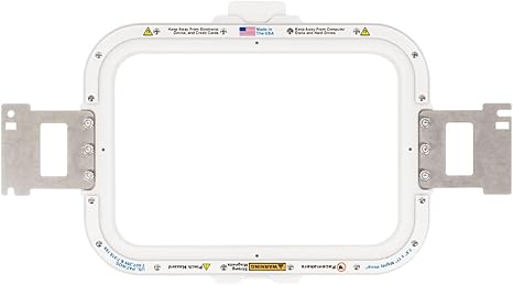 Amazon.com: Mighty Hoop 7.5x11 Magnetic Hoops Embroidery Hoops for BAi ...