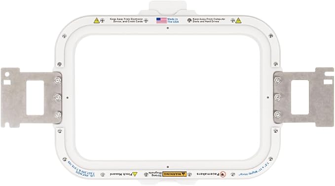 Amazon.com: Mighty Hoop 7.5x11 Magnetic Hoops Embroidery Hoops for BAi ...