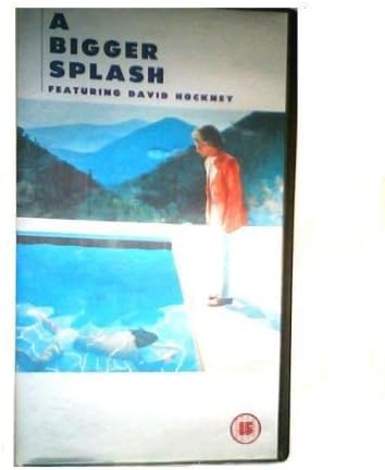 A Bigger Splash: featuring David Hockney [VHS] [1973] : David Hockney ...