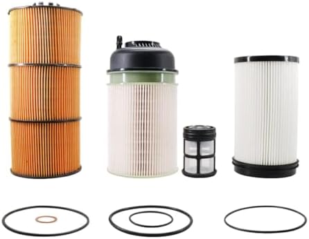 Amazon.com: LF17511 Oil Filter PF9908 Fuel Filter R61709 Fuel Filter ...