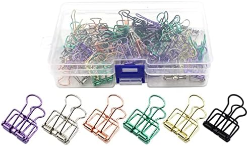 Amazon.com: RuiLing 40-Pack Multi-purpose Metal Wire Binder Clip Set ...