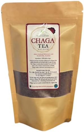 Amazon.com : Alaska Wild Harvest Chaga Tea (1) : Health & Household