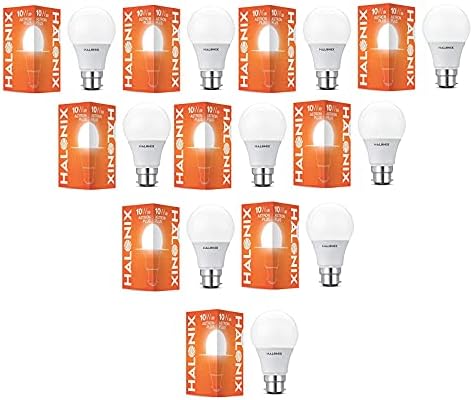 Buy Halonix 10Watt Radar Motion Sensor B22D LED Bulb (Auto Off Auto On ...
