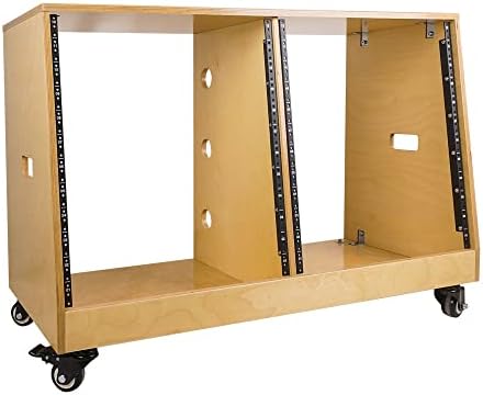 4u Rack Case Sound Town DIY 10U Angled Desktop Turret Studio Rack With ...
