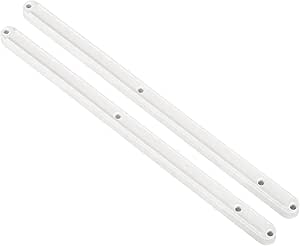 uxcell Drawer Slides, 2Pcs 300mm - Plastic Drawer Rails, Side Mounted ...