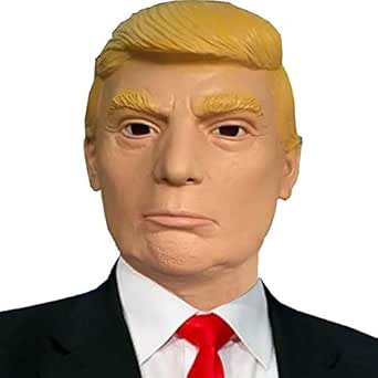 Amazon.com: Donald Trump Realistic Mask, The Most Realistic & Best Look ...