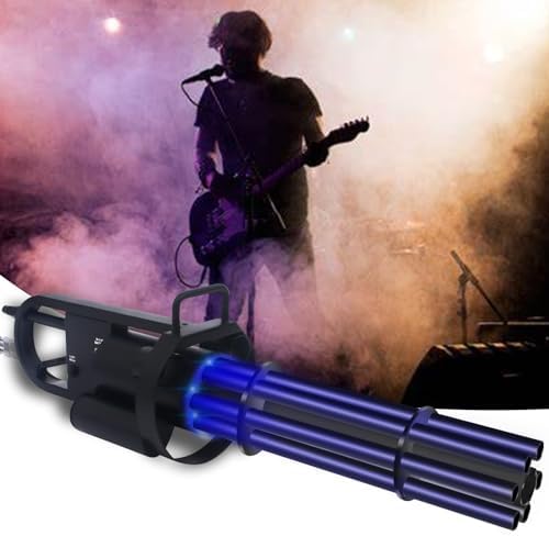 Amazon.com: Fog Gun, Automatic Gatling Fog Machine Blaster, Light Up ...