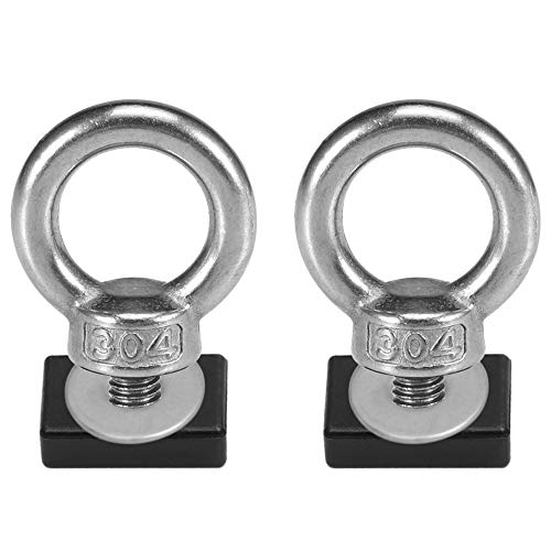 Lixada 2 Pack Kayak Track Mount Tie Down Eyelet for Bungee Cord Ropes ...