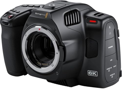 Amazon.com : Blackmagic Design Pocket Cinema Camera 6K Pro ...