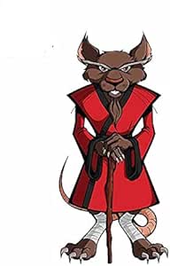 Amazon.com - 13cmx6.4cm for Master Splinter Funny Car Stickers Cartoon ...