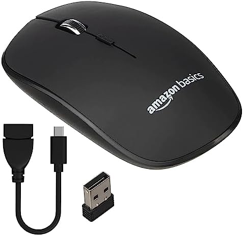 Amazon.in: Buy amazon basics AmazonBasics Wireless Mouse | 2.4 GHz ...
