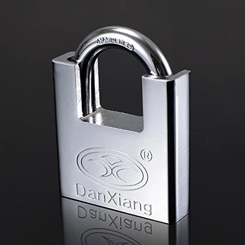 60mm Locker Padlock with Key,Stainless Steel Anti Rust Heavy Duty ...
