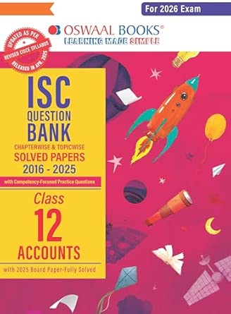 Oswaal ISC Question Bank Chapterwise & Topicwise Solved Papers Class 12 ...