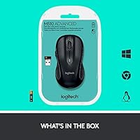 Amazon.com: Logitech M510 Wireless Computer Mouse – Comfortable Shape ...