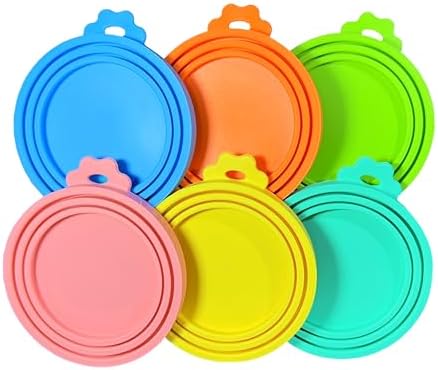 Amazon.com: Pet Food Can Covers-Comtim 3 Pack Silicone Can Lids Caps ...