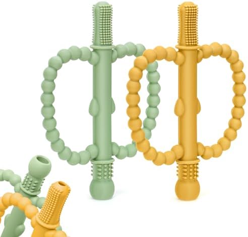 Amazon.com: Baby Teething Toys for Babies 0-36 Months – Anti-Choking ...