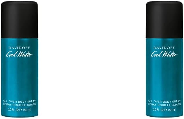 Amazon.com : Davidoff Coolwater Body Spray for Men, 5 Fl Oz (Pack of 2 ...