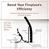 Amazon.com: Grate Wall of Fire Model RF-5 Reflective Fireback – 21 ...