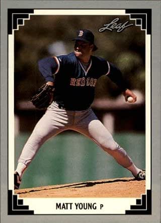 Amazon.com: 1991 Leaf #215 Matt Young MLB Baseball Trading Card ...