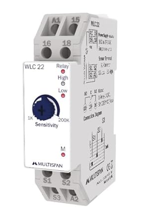 MULTISPAN WLC-22 WATER LEVEL CONTROLLER WITH 3 NOS SENSOR PROBES ...