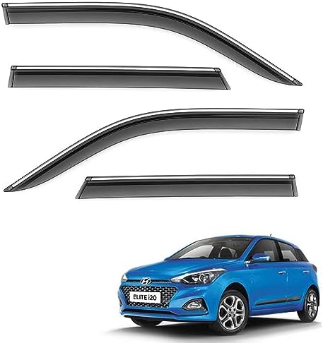 COSMOGEAR Car Compatible Wind Deflectors Rain Guard Door Visor for ...