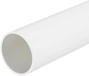 Amazon.com: MECCANIXITY 2 Inch PVC Rigid Tube Round Pipe Tubing ...