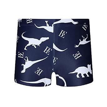 Buy BALNEAIRE Boys Babys (3-14years) Quick Dry Dinosaur Swim Trunk for ...