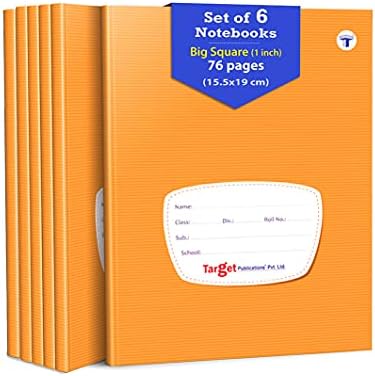 Big Maths Square Ruled Notebooks | Square 1 inch | 172 Pages | Hard ...