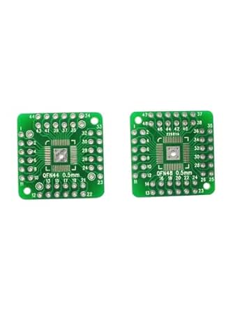 2pieces QFN44 QFP48 QFP44 PQFP LQFP Turn to DIP SMD Adapter to DIP ...