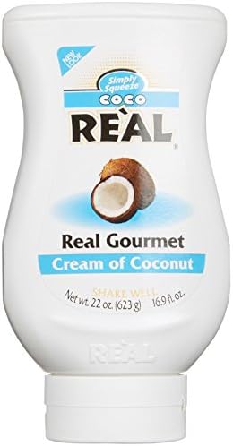 Amazon.com : Coco Real Cream of Coconut Squeeze Bottle - 21 oz - 12 ...