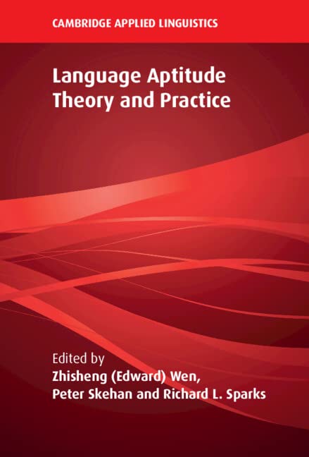 Amazon.com: Language Aptitude Theory and Practice (Cambridge Applied ...