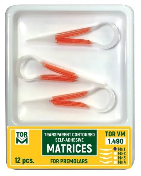 Instrudent Transparent Contoured Self-Adhesive Matrices For Premolars ...
