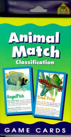 Animal Match Classification: Games Cards : Amazon.in: Books