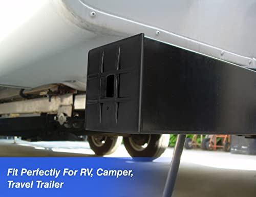 Snapklik.com : Luxlead RV Bumper Plug End Cap, 4 Black Square Bumper ...