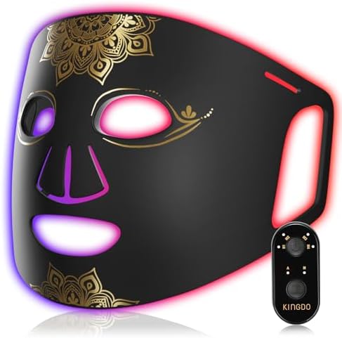 Amazon.com: INIA Red Light Therapy Mask for Face, Glow Wireless LED ...