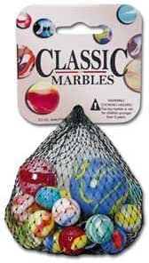 Amazon.com: Classic Marbles by Mega Marbles 10 oz. NET Assorted Marbles ...