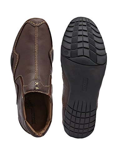 Buy Buckaroo Men's New Coco Brown Leather Sneakers - 7 UK at Amazon.in