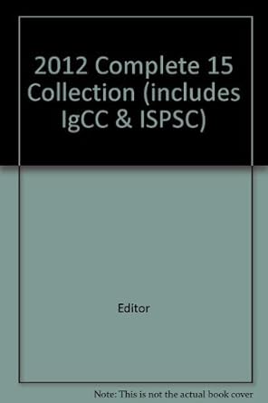 2012 Complete 15 Collection (includes IgCC & ISPSC): Editor: Amazon.com ...