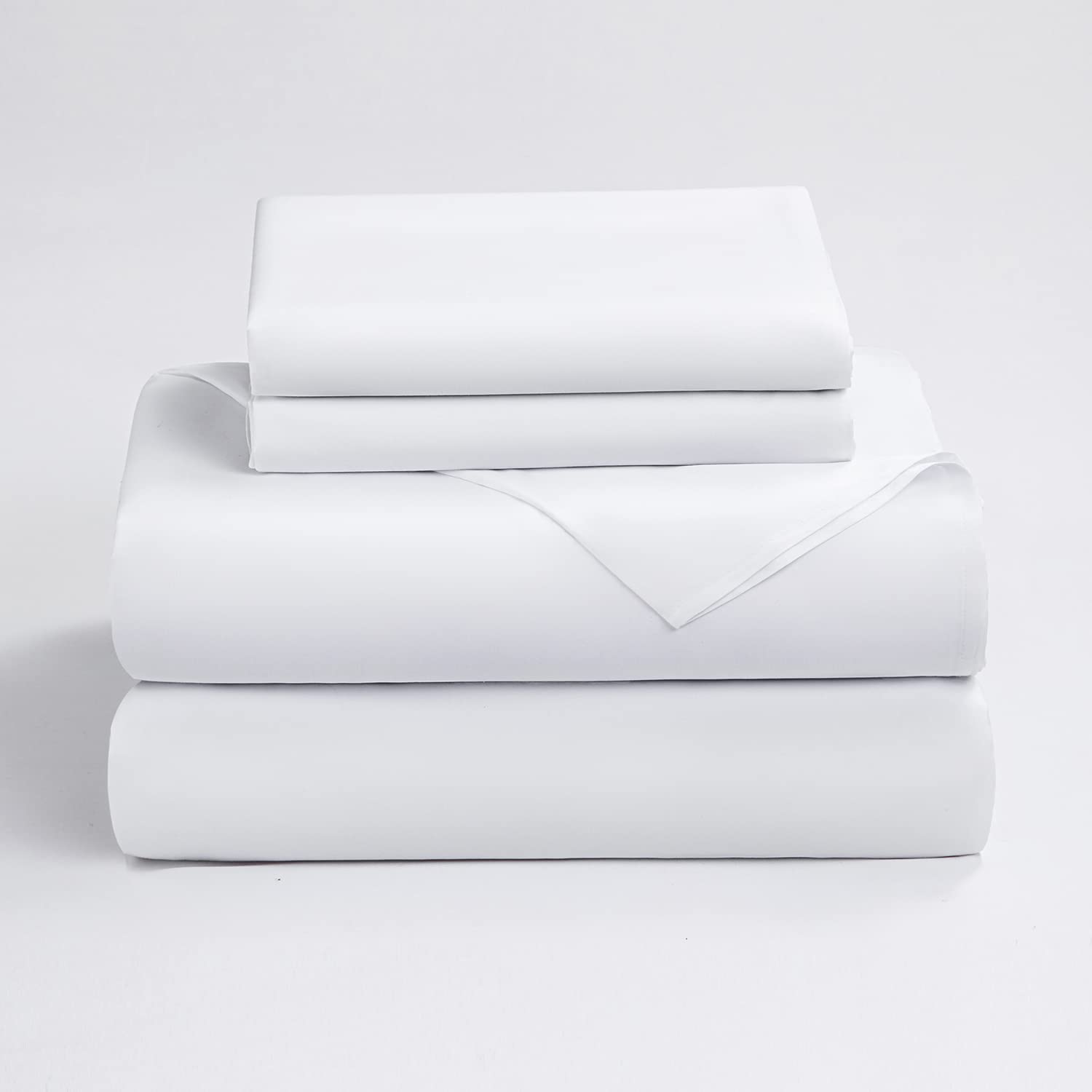 Amazon.com: SONORO KATE 100% Cotton Sheets - 1000 Thread Coun Smooth ...