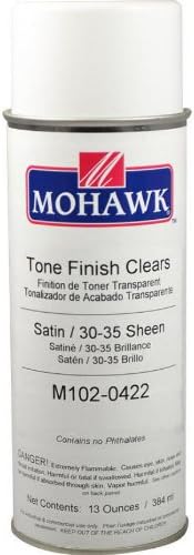Mohawk Tone Finish Clear Lacquer - Satin - Amazon.com