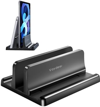 Amazon.com: Vertical Laptop Stand - Automatic Adjustable Multi-Device ...