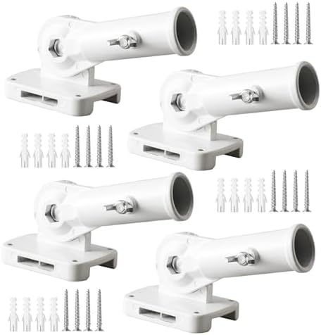Amazon.com: Flag Pole Holder, Outside House Flag Pole Bracket, Heavy ...