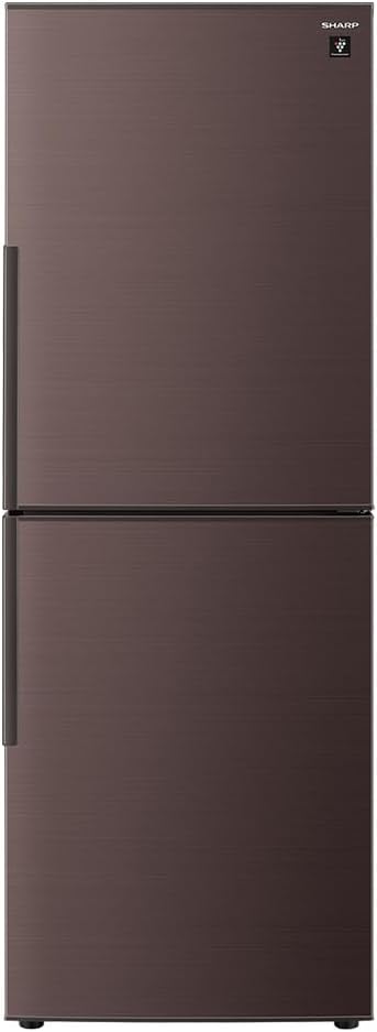 Amazon | シャープ 冷蔵庫 幅56.0cm 280L 右開き SJ-PD28K-T アコールブラウン 大容量冷凍室 プラズマクラスター | シャープ(SHARP) | 冷蔵庫 通販