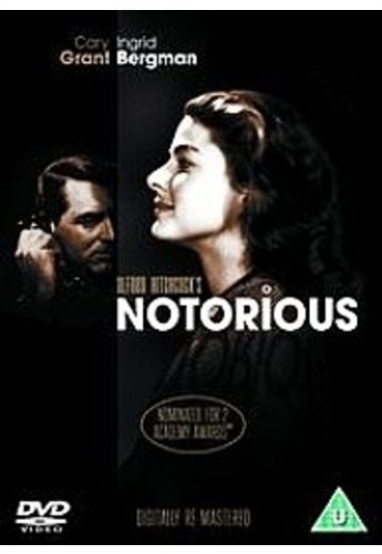 Notorious [DVD]: Amazon.co.uk: Cary Grant, Ingrid Bergman, Claude Rains ...