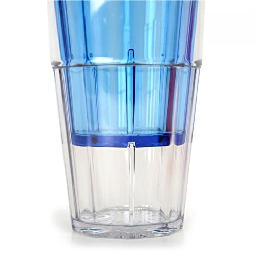 Snapklik.com : Set Of 12 - Diamond 16 Oz Clear Polycarbonate Tumbler ...